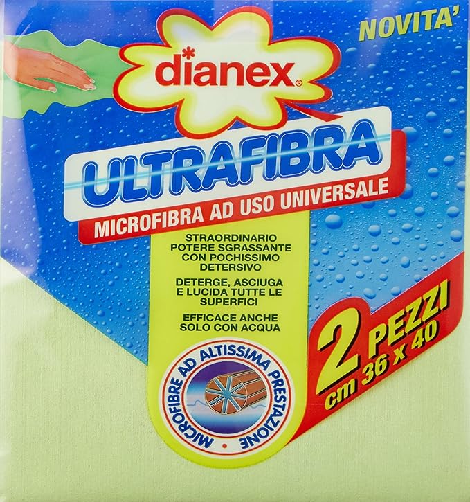 DIANEX ULTRAFIBRA 2PZ : Amazon.it: Casa e cucina