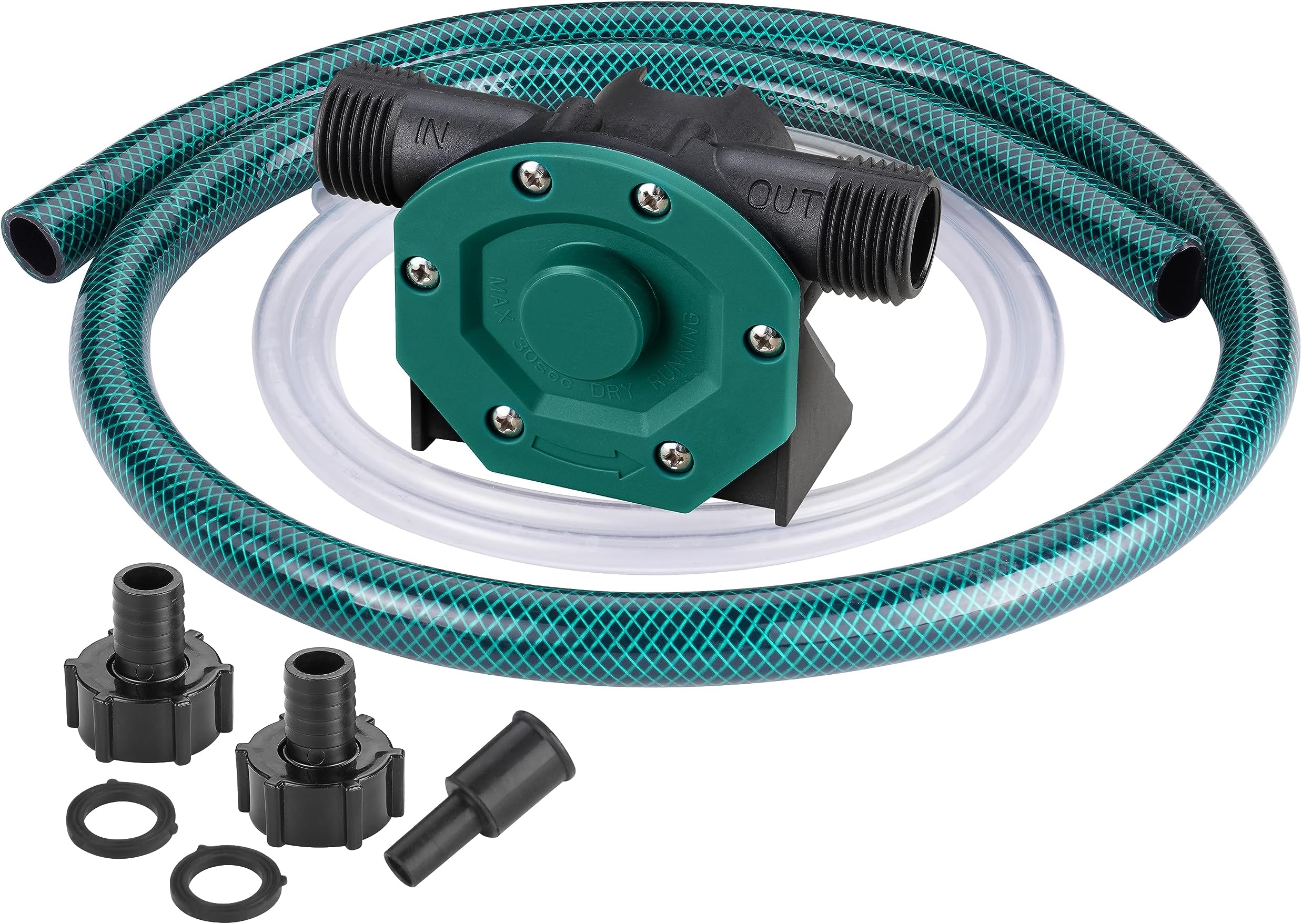 Self-Priming Transfer Pump, Portable Hand Drill Pump Water Transfer ...