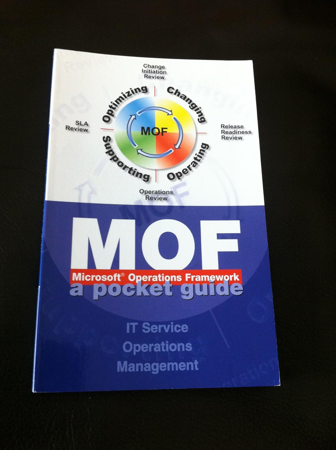 Microsoft Operations Framework (MOF): IT Service Operations Management ...