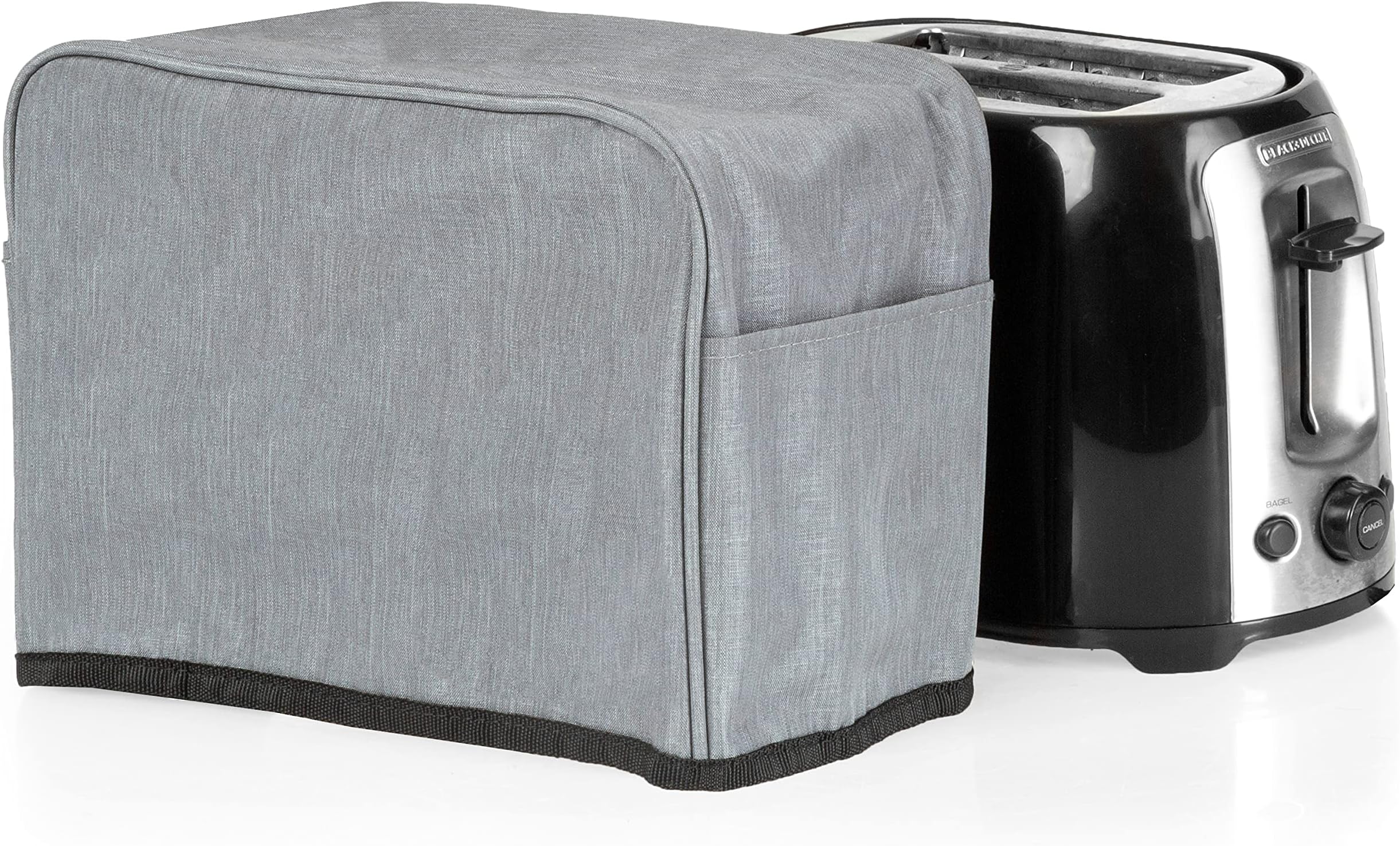 Amazon.com : Yarwo 2 Slice Toaster Cover with Pockets and Top Handle ...