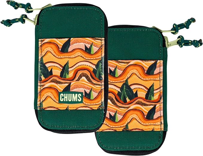 Amazon.com: Chums Reversi Polyester Wallet – Reversible Zippered Pouch ...