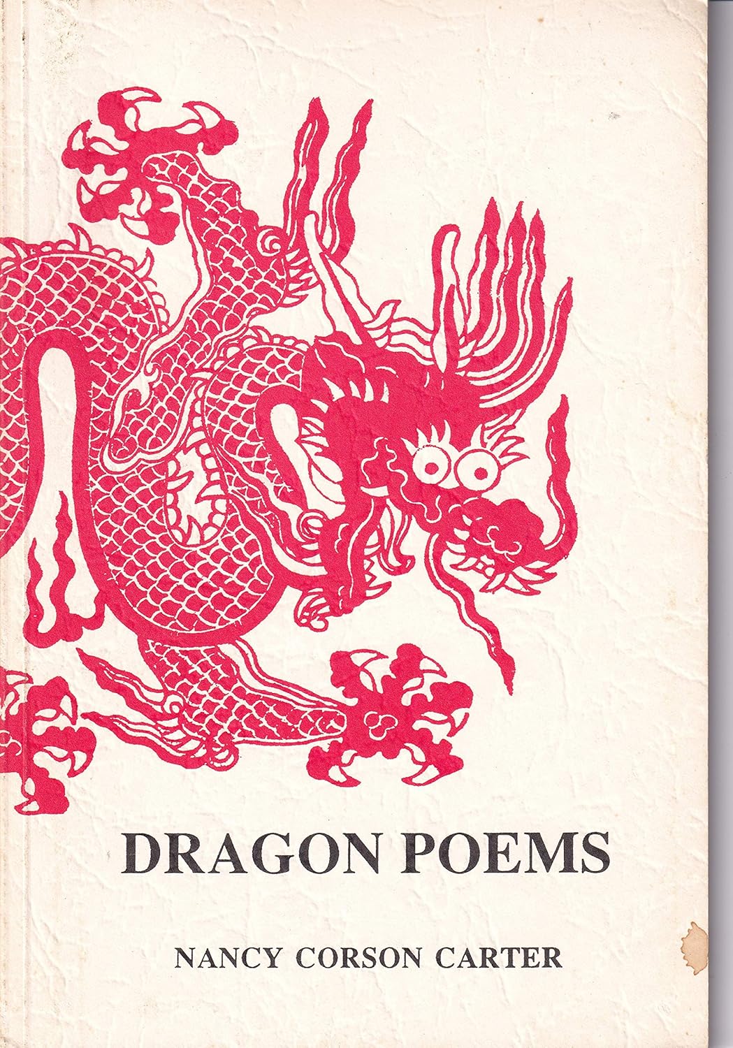 Dragon Poems: Carter, Nancy Corson: 9780773427686: Amazon.com: Books