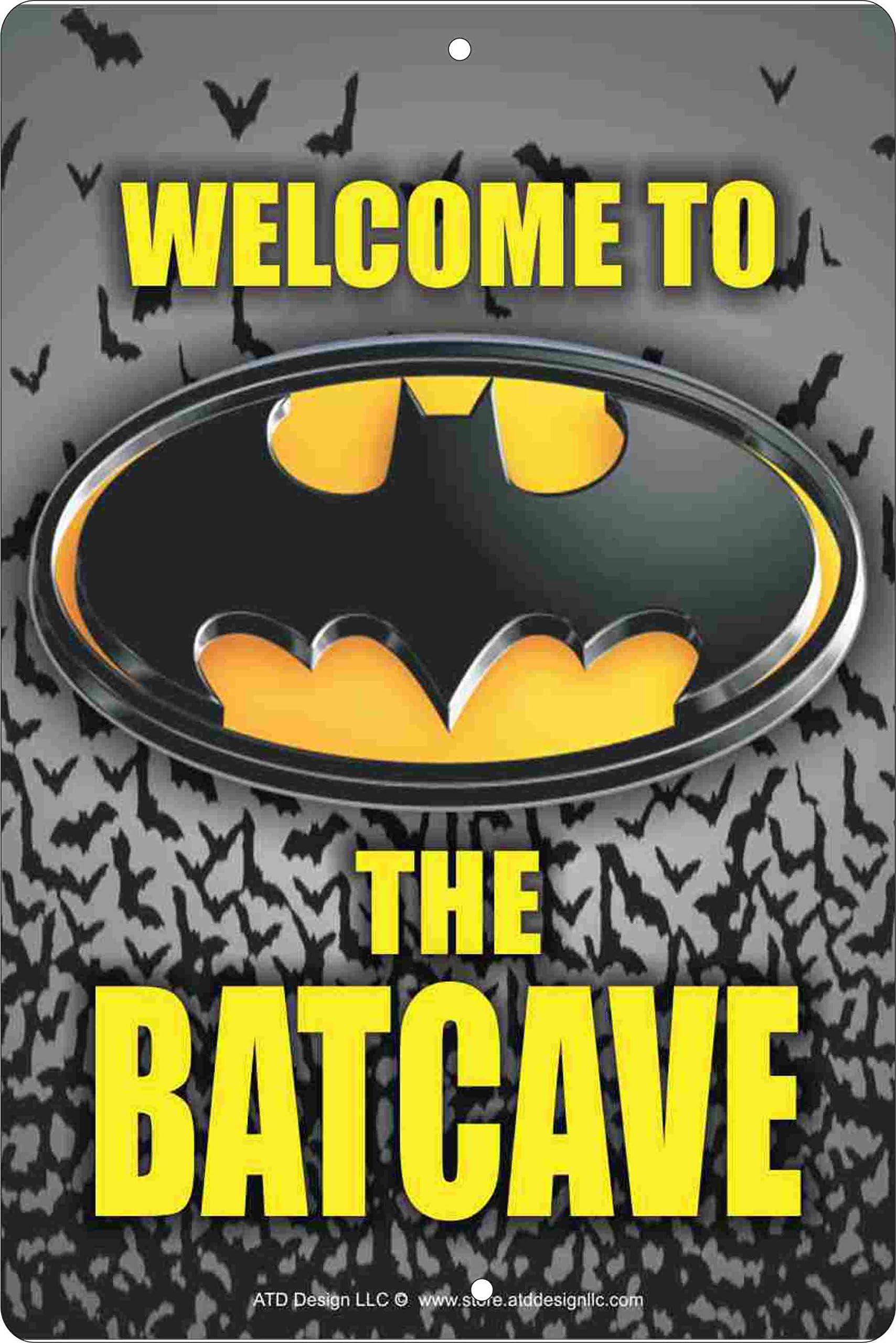 Amazon.com : Welcome to the Batcave Neon Signs for Wall Decor,Dimmable ...