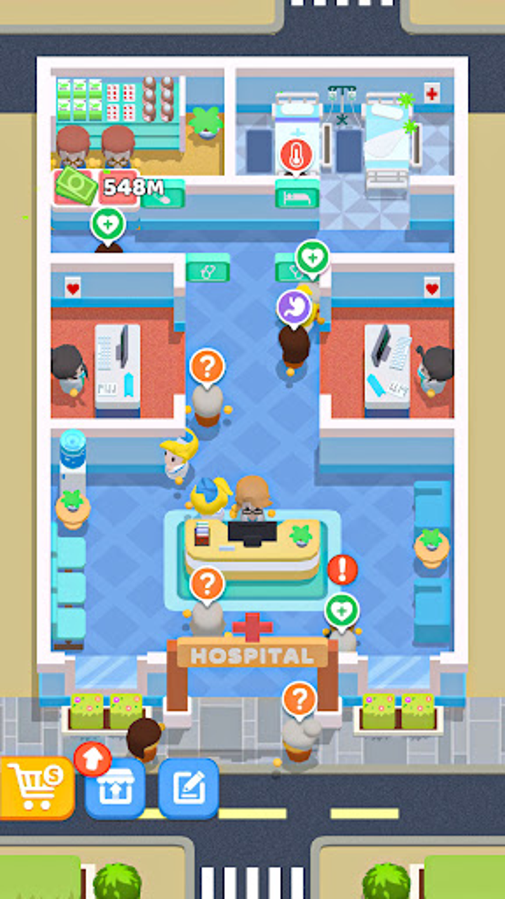Tycoon Hospital: Idle Mental-Amazonアプリストアのアプリ