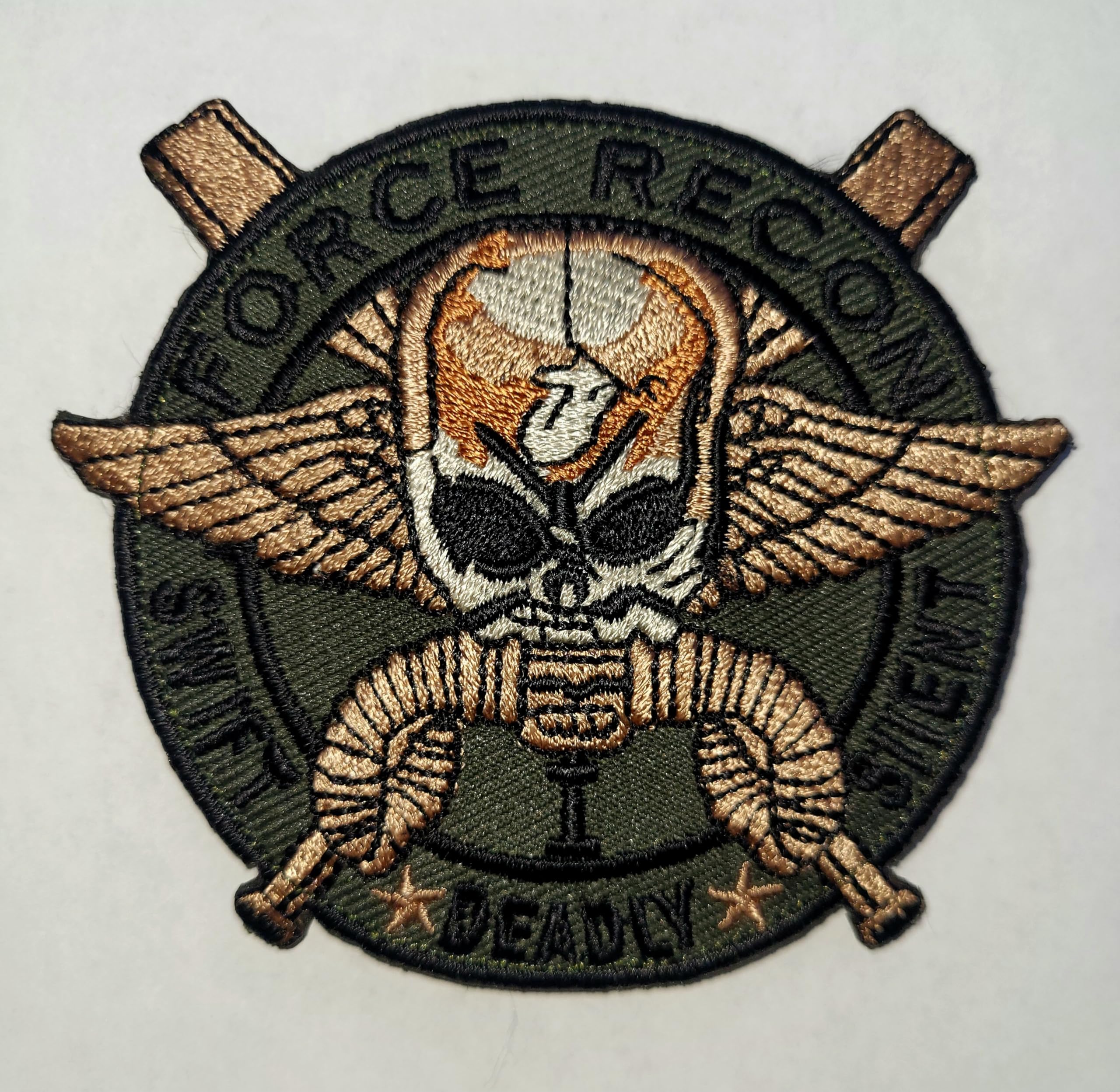 Amazon.com: Miltacusa Force Recoon Swift Deadly Patch [Hook Fastener -3 ...