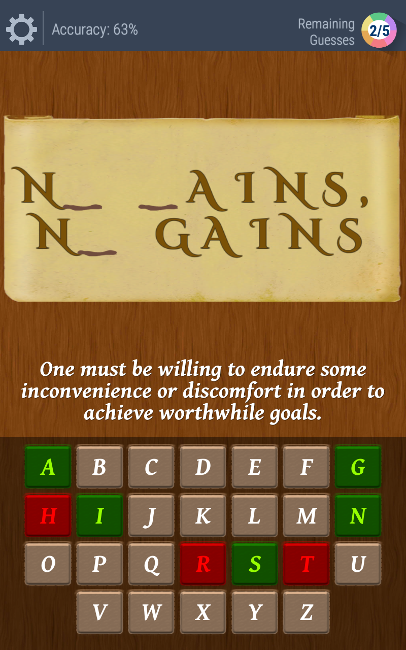 Guess the Phrase, Proverbs & Idioms - fill the blank and find the ...