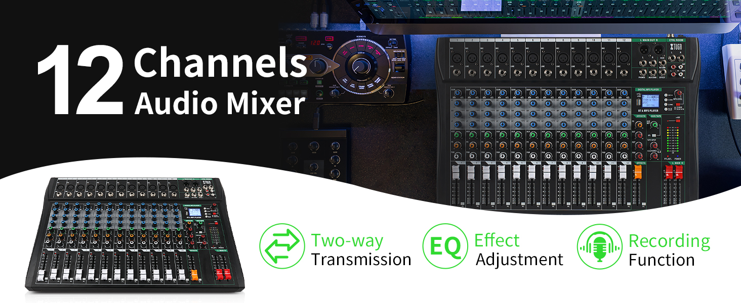 Watch CT120 12 channel audio mixer on Amazon Live
