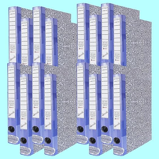 BuyWorld Laminated Office D-Ring Binders File Folder(Dot Blue) Projects ...