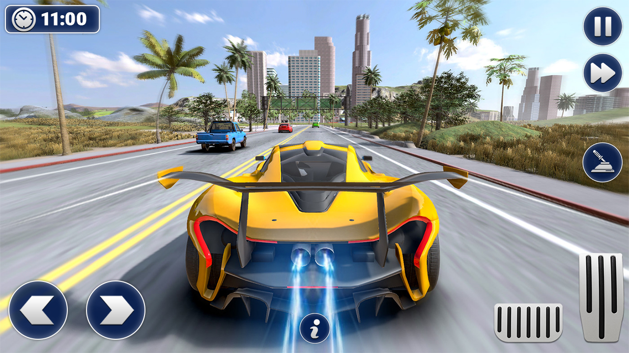 Extreme Car Racing City Traffic Racer Endless Driving Simulator Game ...