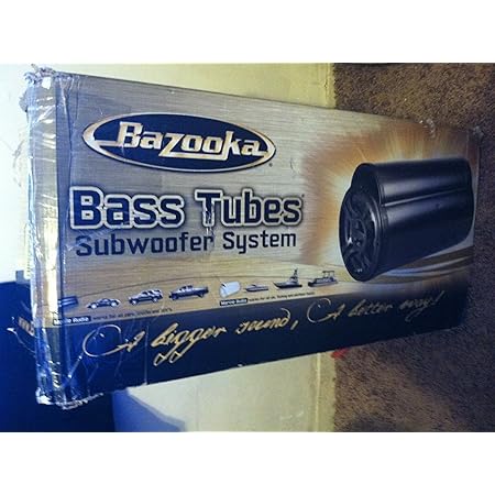 Amazon.com: Bazooka BTA10100 BT Series 10-Inch 100-Watt Amplified Tube ...