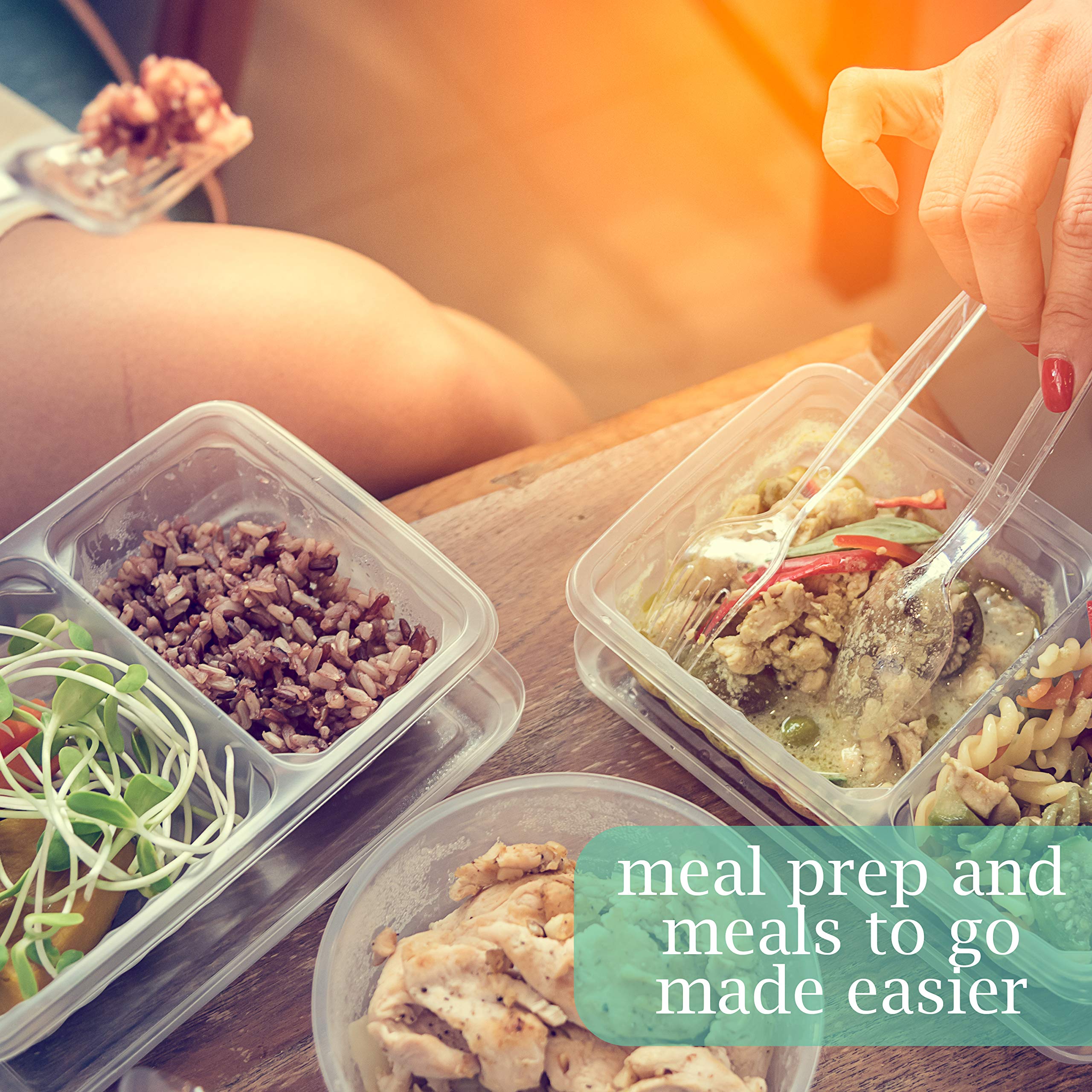 Snapklik.com : Plasticpro Clear Plastic Knives Disposable Cutlery ...