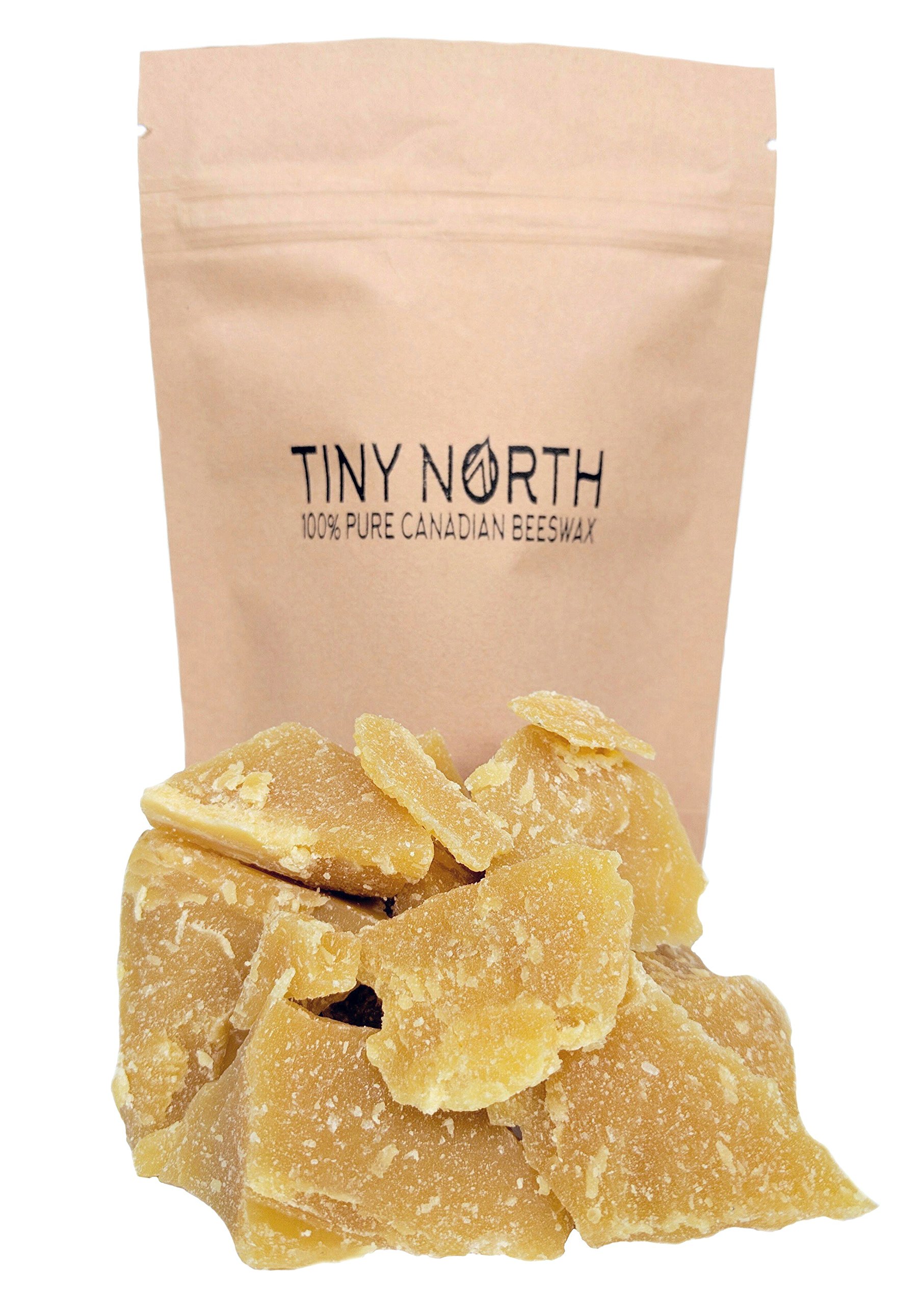 100% Pure Canadian Beeswax - All Natural Chunks - Yellow - 100 g (3.5 ...