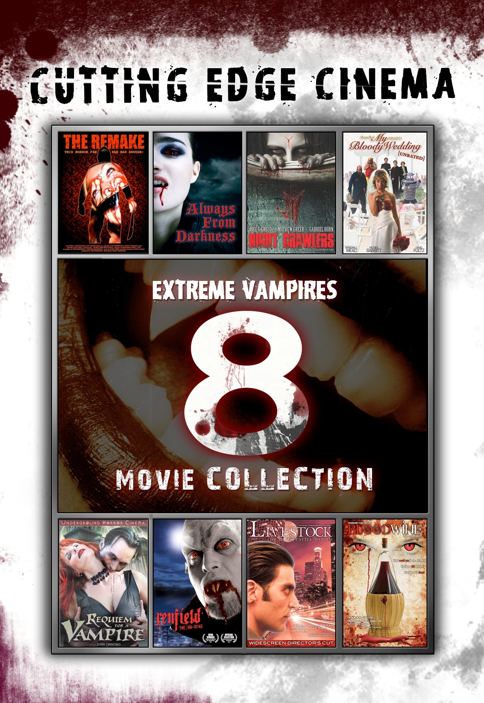 Amazon.com: Extreme Vampires 8 Movie Collection : Joel Greco, Matt ...