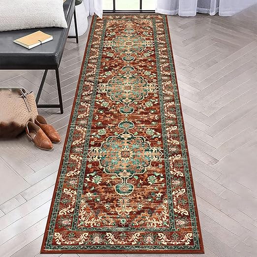 Amazon.com: U'Artlines 2' x 8' Boho Hallway Runner Rug, Non Slip ...