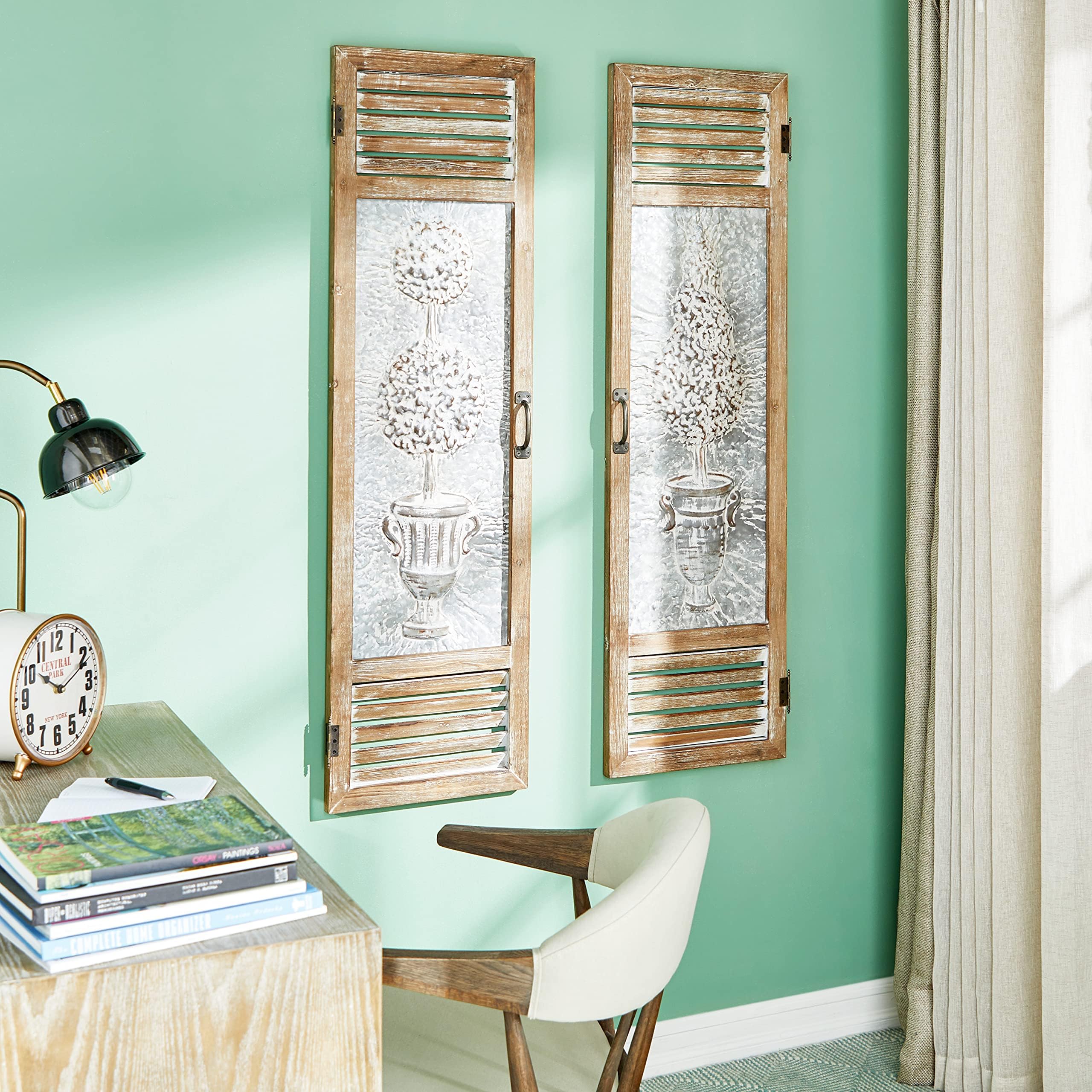 Amazon.com: Deco 79 Metal Tree Home Wall Decor Relief Wall Sculpture ...