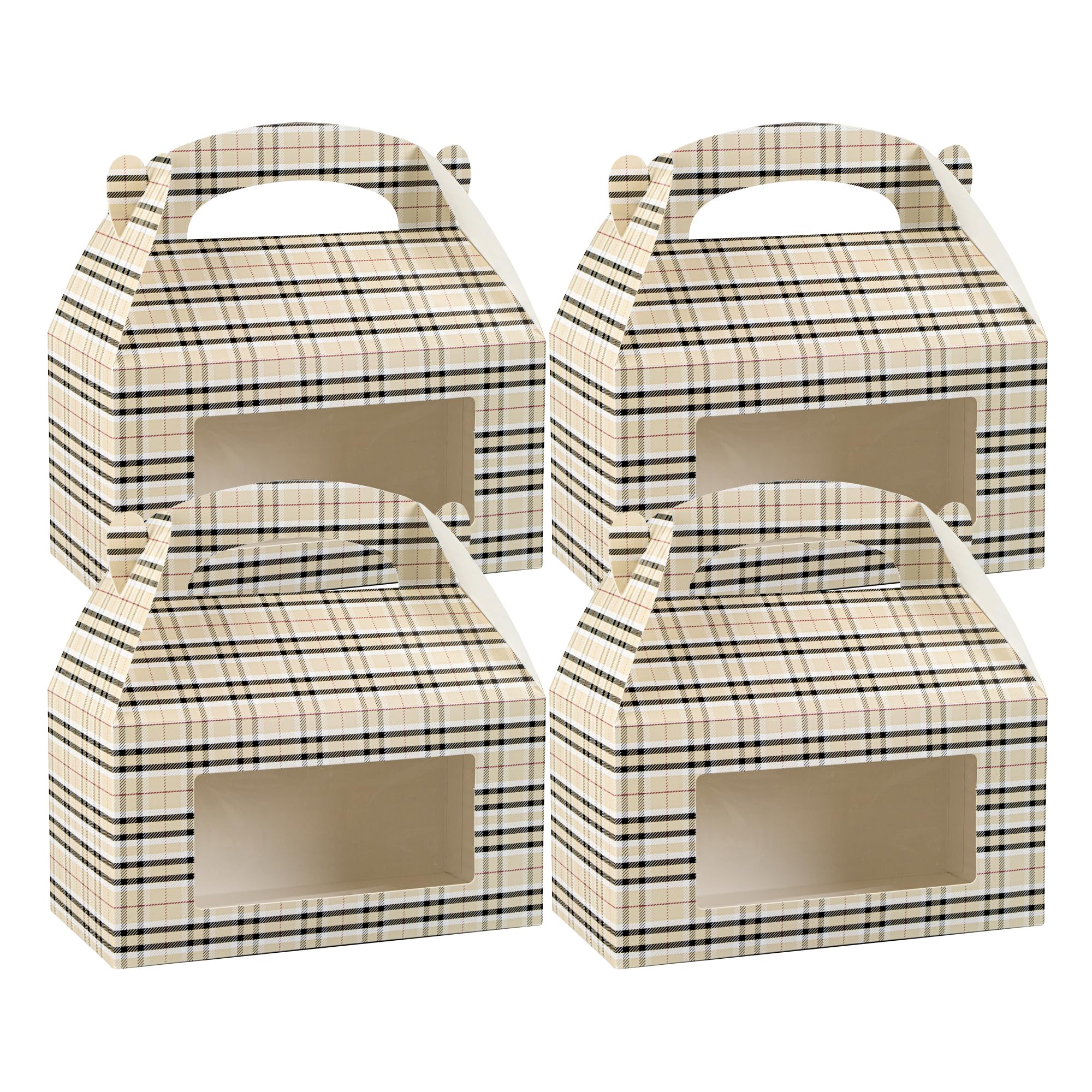Amazon.com: Bio Tek 9.5 x 5 x 5 Inch Gable Boxes For Party Favors, 100 ...