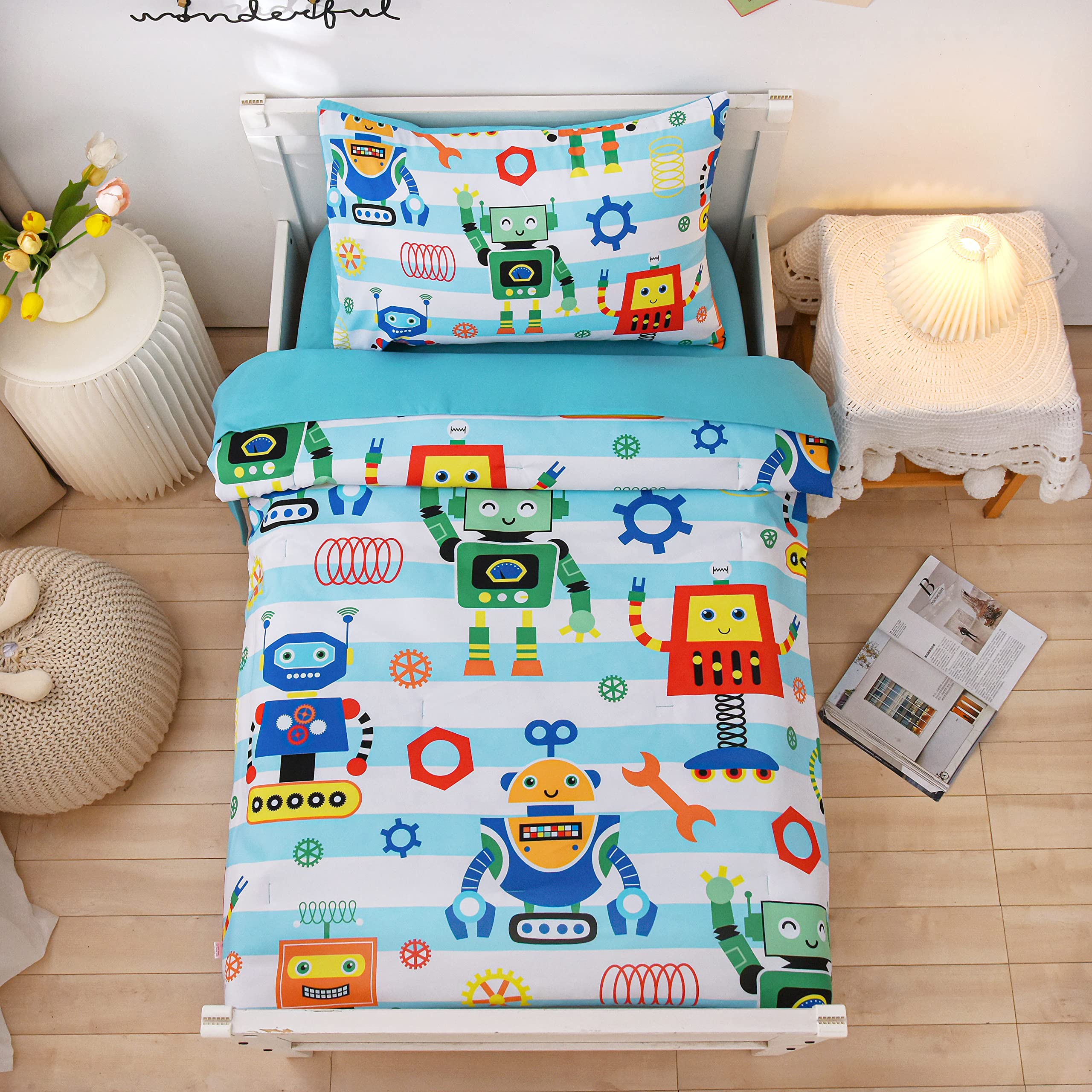 Robot Bed Sheets