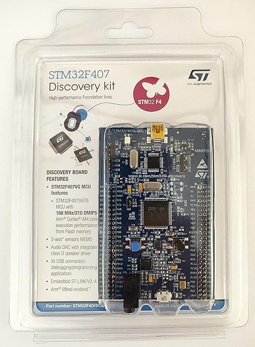 STM32F407G-DISC1 - Discovery kit with STM32F407VG MCU Development Board : Amazon.in: Industrial ...