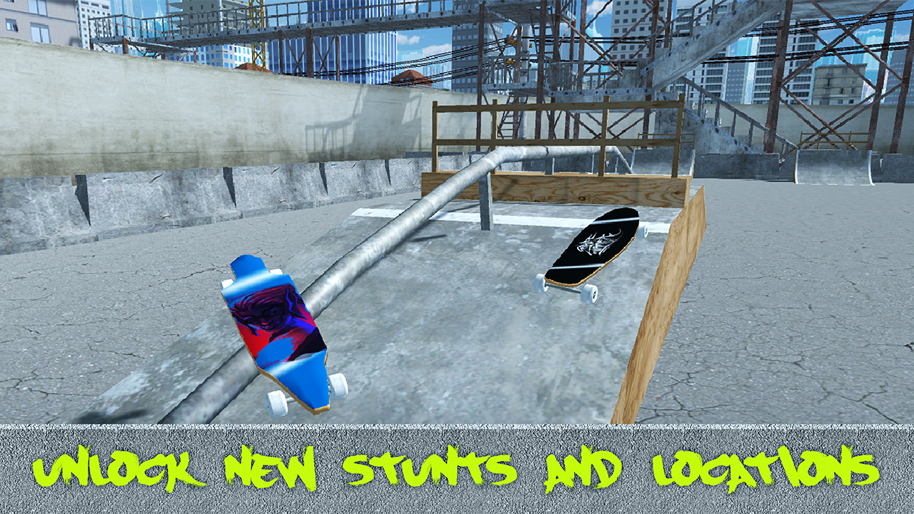 Skate Park Construct & Build Simulator: City Skater Performing ...