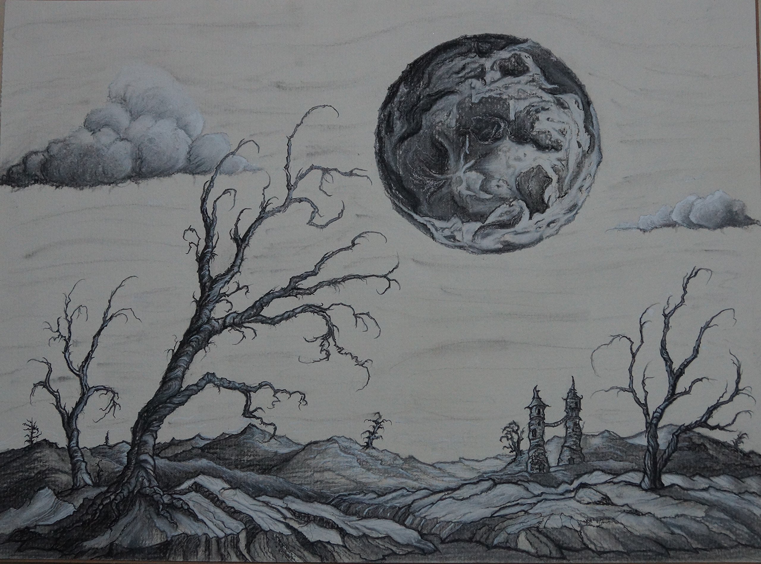 Pencil Drawings Of Planets