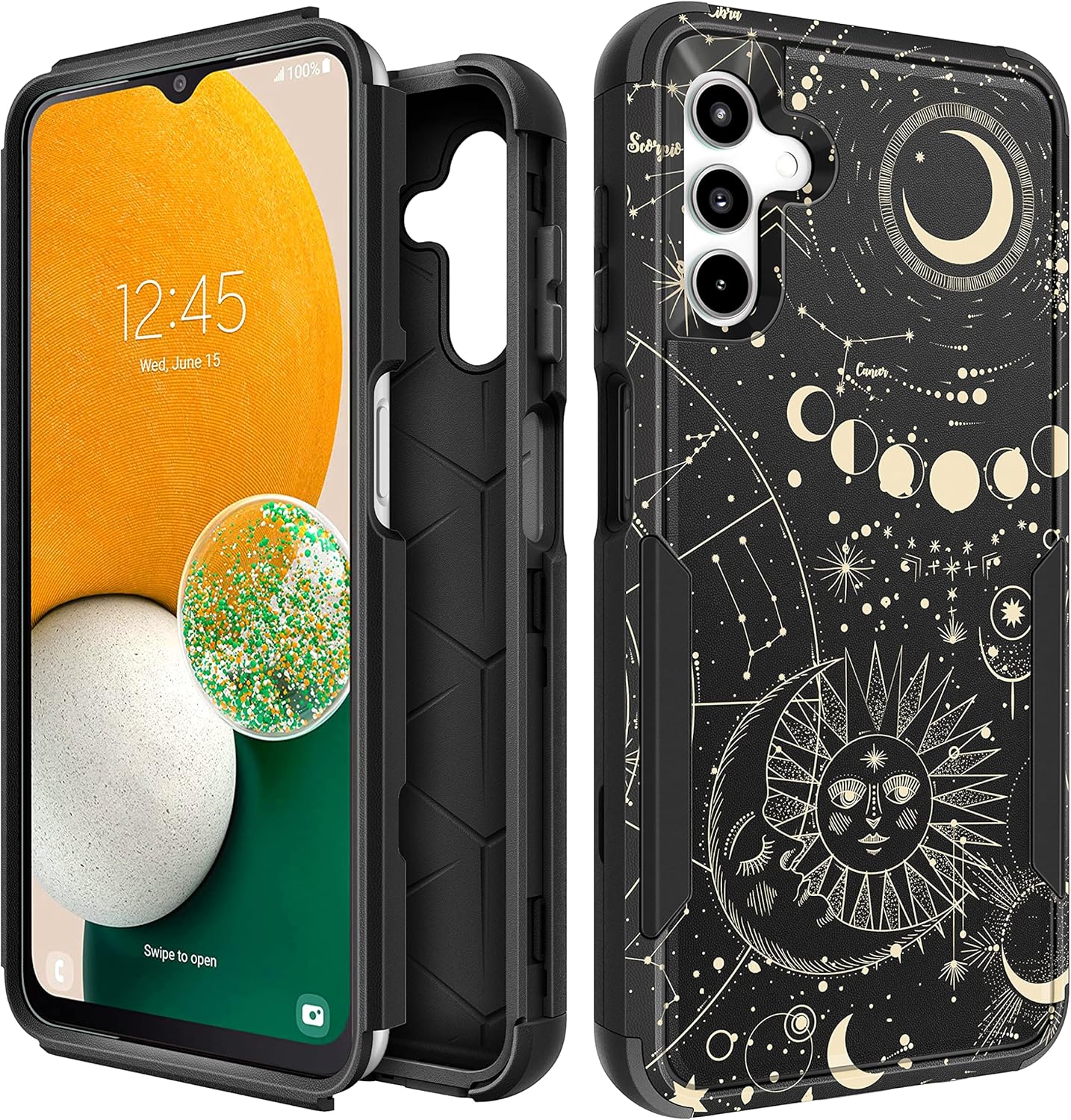 Amazon.com: Plakill for Samsung Galaxy A13 5G Case Protective Designer ...