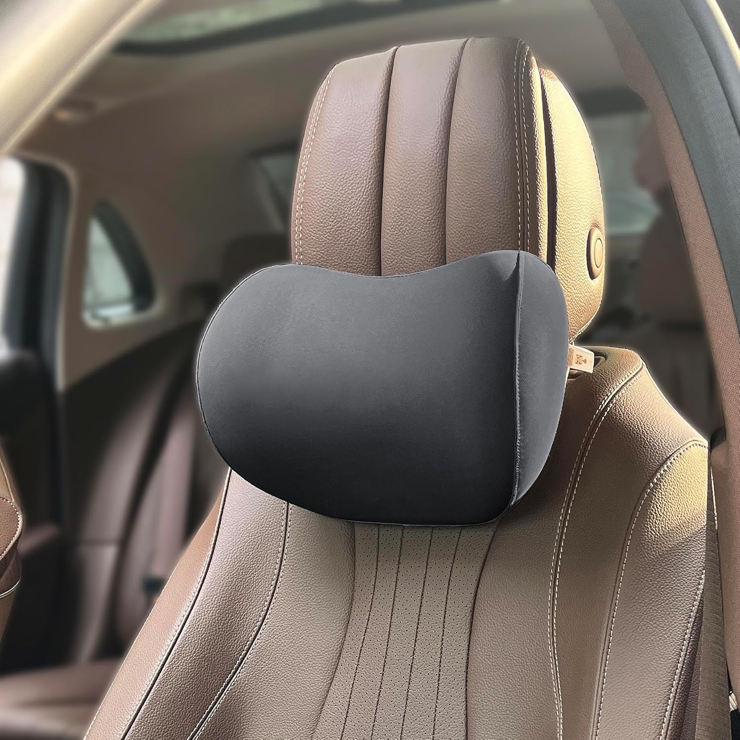 Amazon.com: Forbell Car Pillow for Driving Seat Car Neck Pillow Soft ...