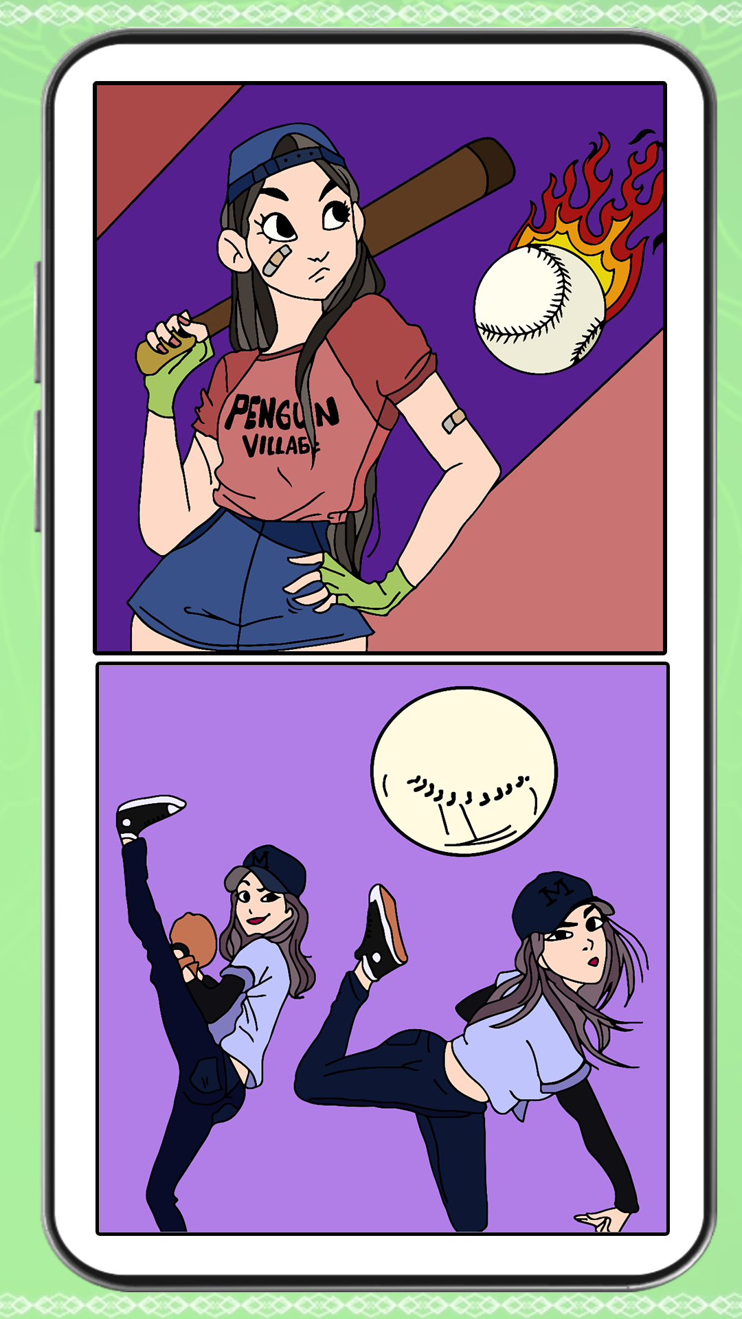 Baseball Paint by Number - Sports Paint + Glitter + Crayon + Oil Paint ...