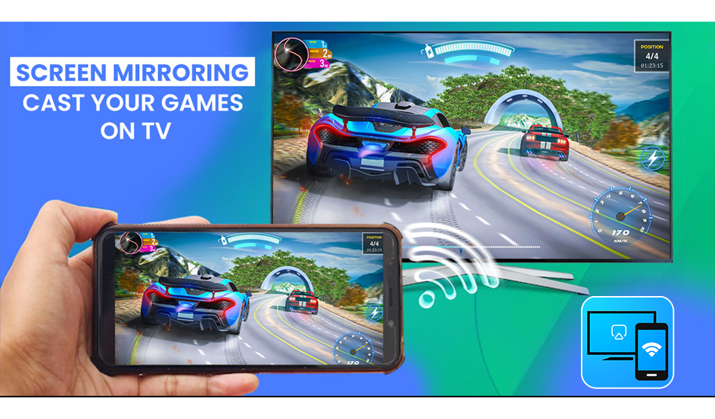 Screen Mirroring for All Smart TV : Smart View | Wireless Display ...