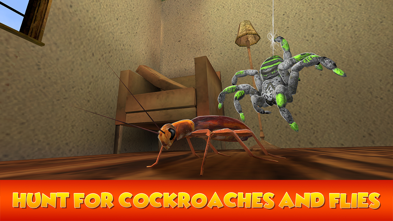 Pet Spider Microworld Simulator: Infested House Insect Survival Forest ...