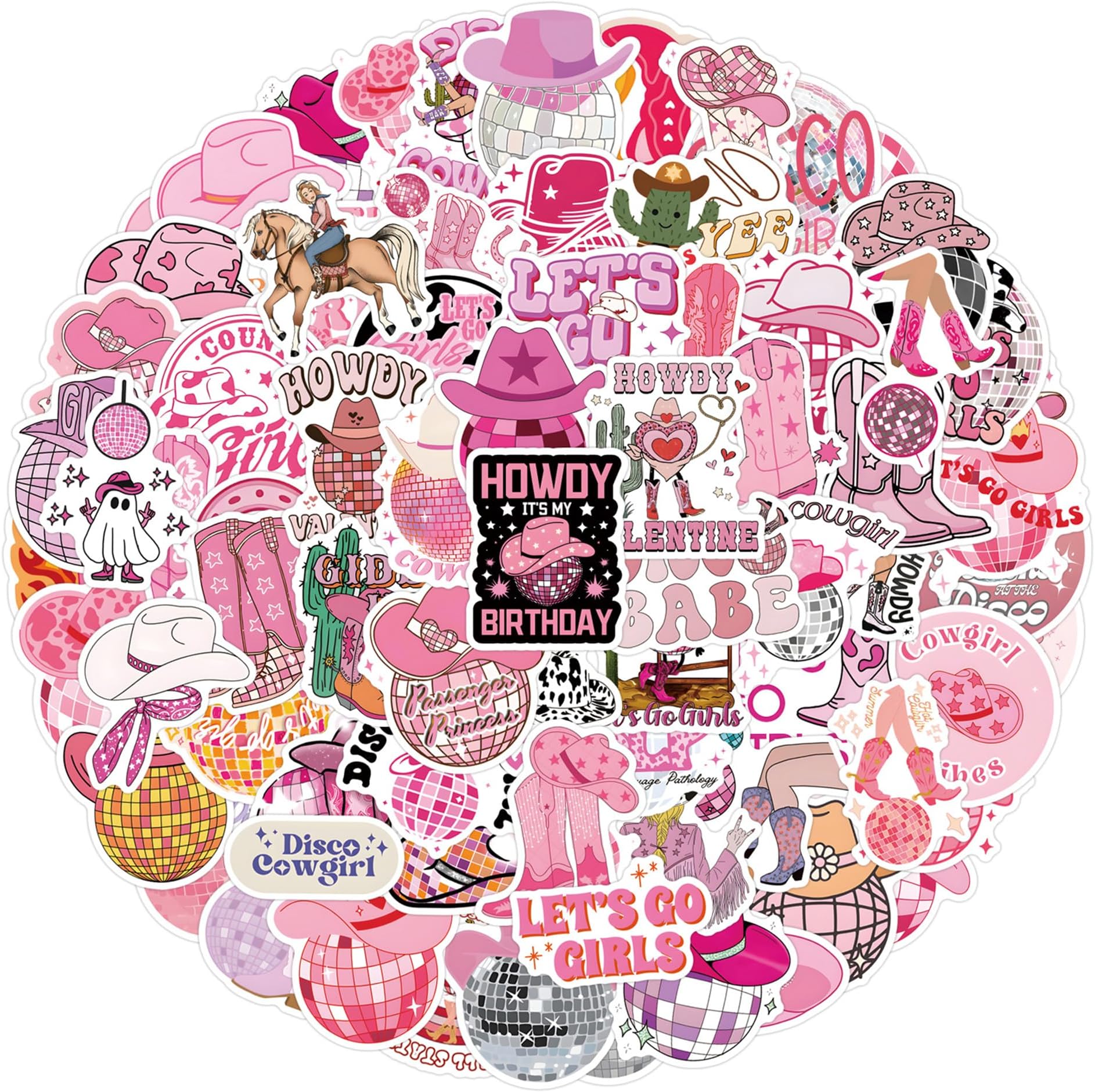 Amazon.com: 100 PCS Country Music Singer Stickers,Song Lyrics Stickers ...