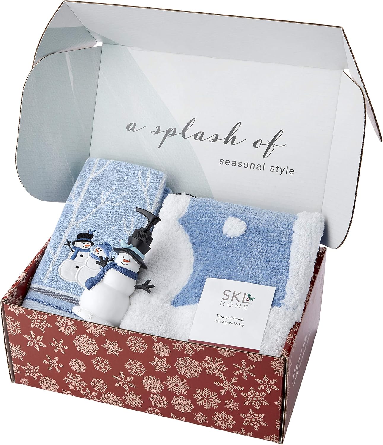 Amazon.com: SKL Home Winter Friends Half Bath Gift Splash Box (4 Pieces ...