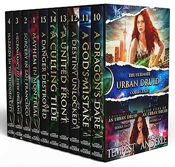 Amazon.com: The Ultimate Urban Druid Collection Box 2 eBook : Tempest, Auburn, Anderle, Michael ...