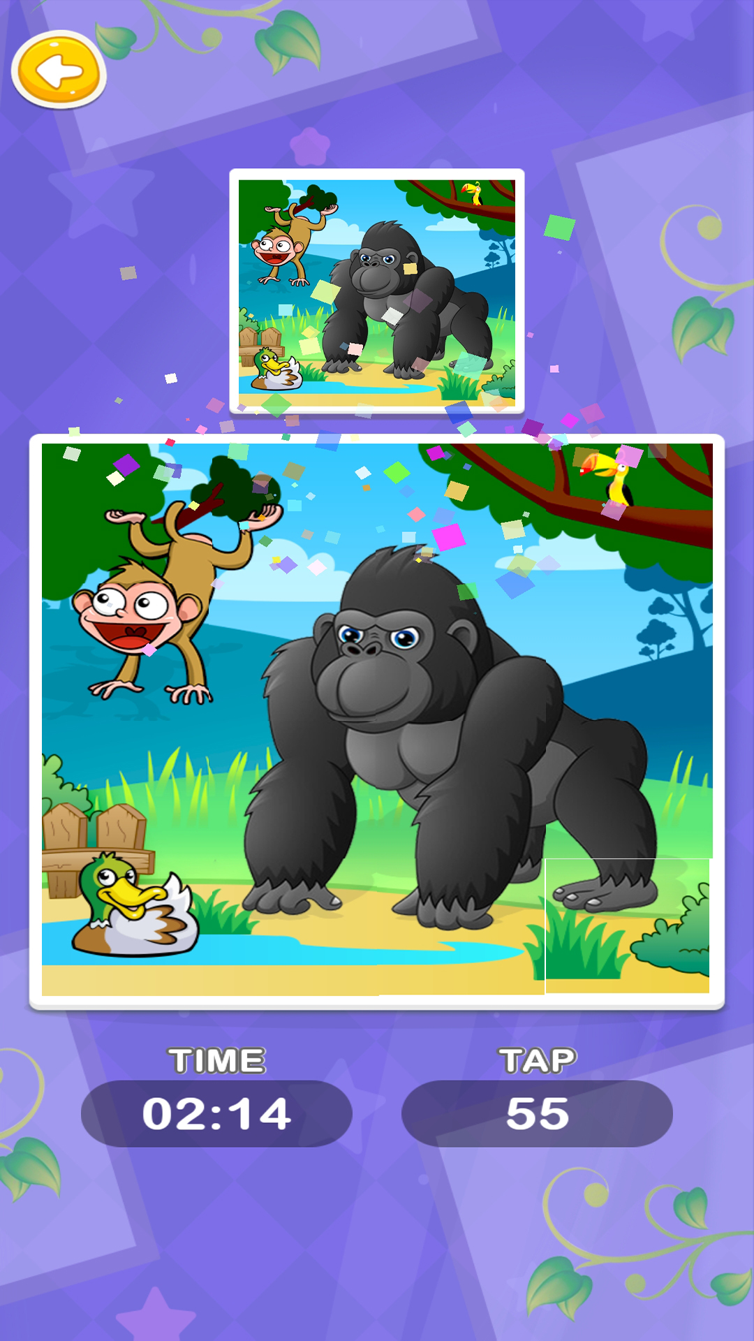 Animals Swipe Puzzle Game - App on Amazon Appstore