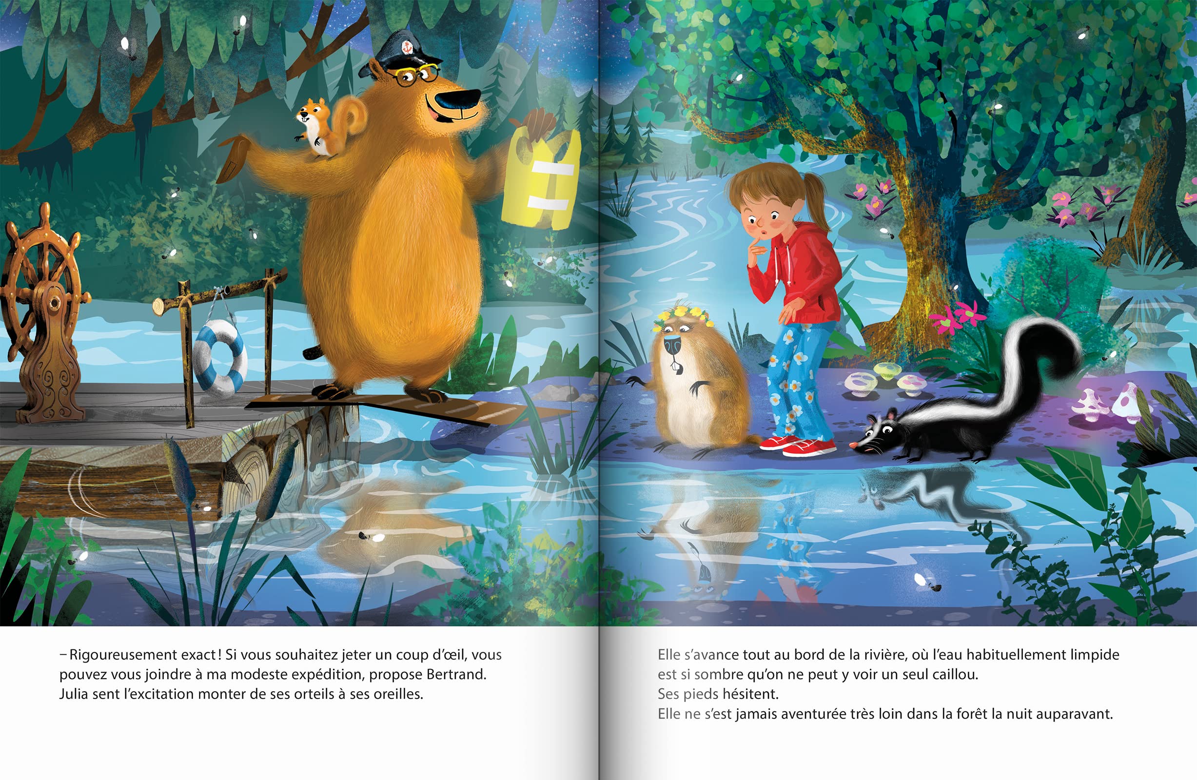 Voyage de nuit à la bibli, d’Andrew Katz, Juliana Léveillé-Trudel, et ...