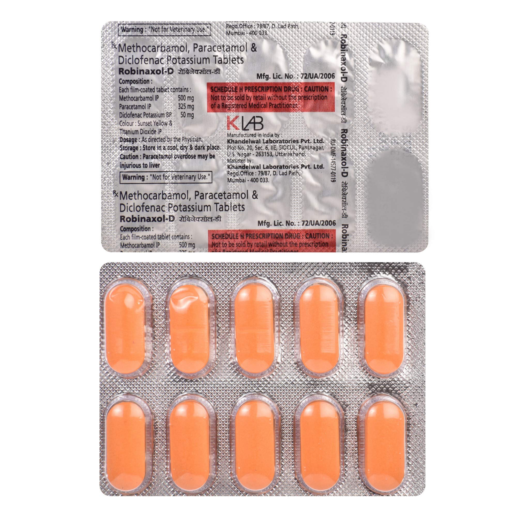 Buy Robinaxol-D - Strip of 10 s Online at desertcartINDIA