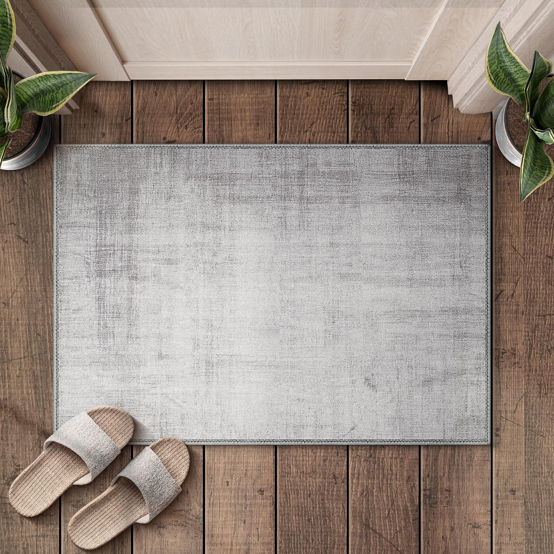 Amazon.com: Sorbus 2x3 Welcome Mat Rug for Entryway, Machine Washable ...