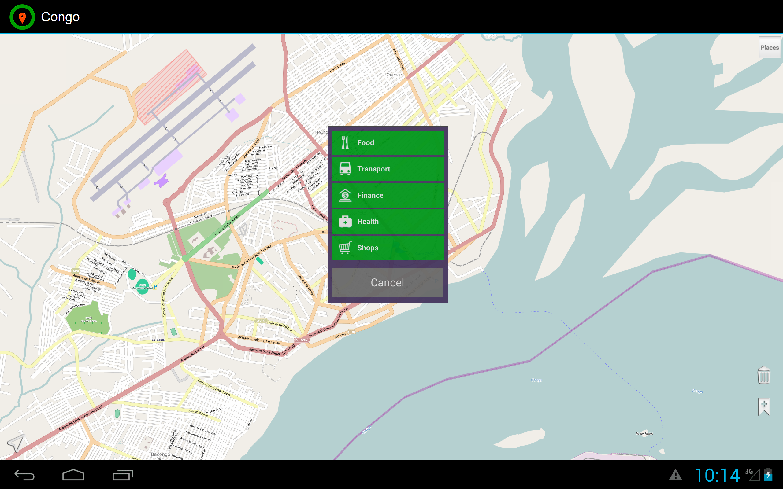 Congo Vector Offline Map: Easy Navigation - App on Amazon Appstore