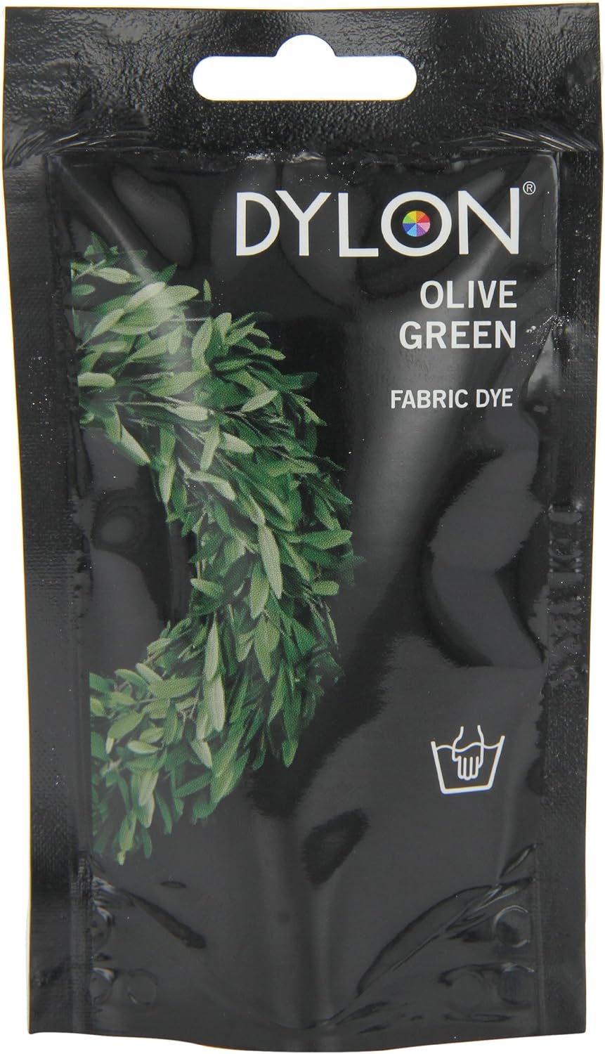 Dylon Olive Green Hand Dye 50 g (Pack of 4) : Amazon.co.uk: Grocery