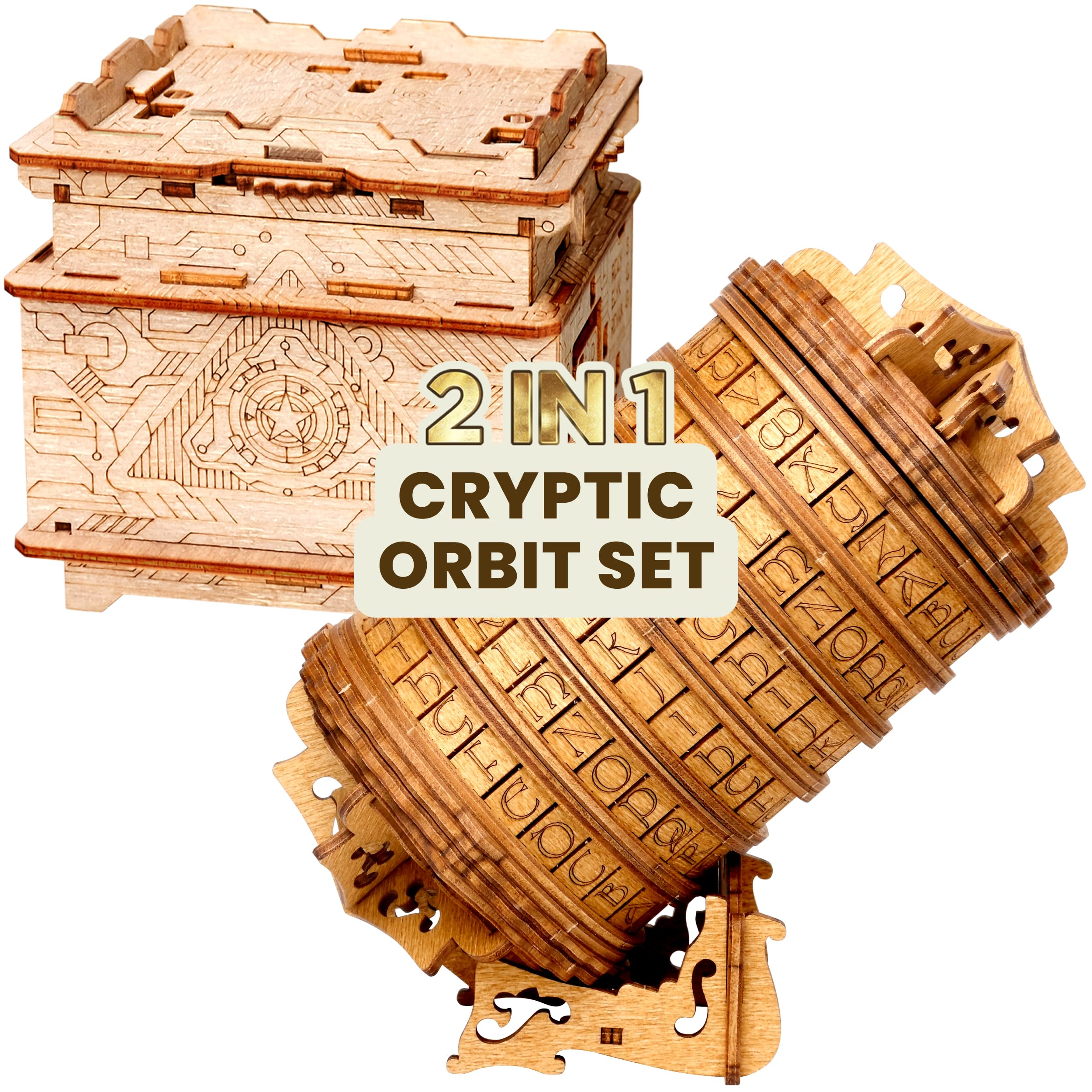 Amazon.com: ESC WELT Cryptic Orbit Set - Escape Room in a Box - Brain ...