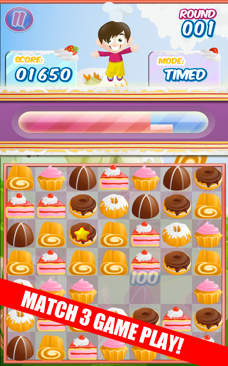 Cupcake Bakery Blitz Match 3 Game - App on Amazon Appstore