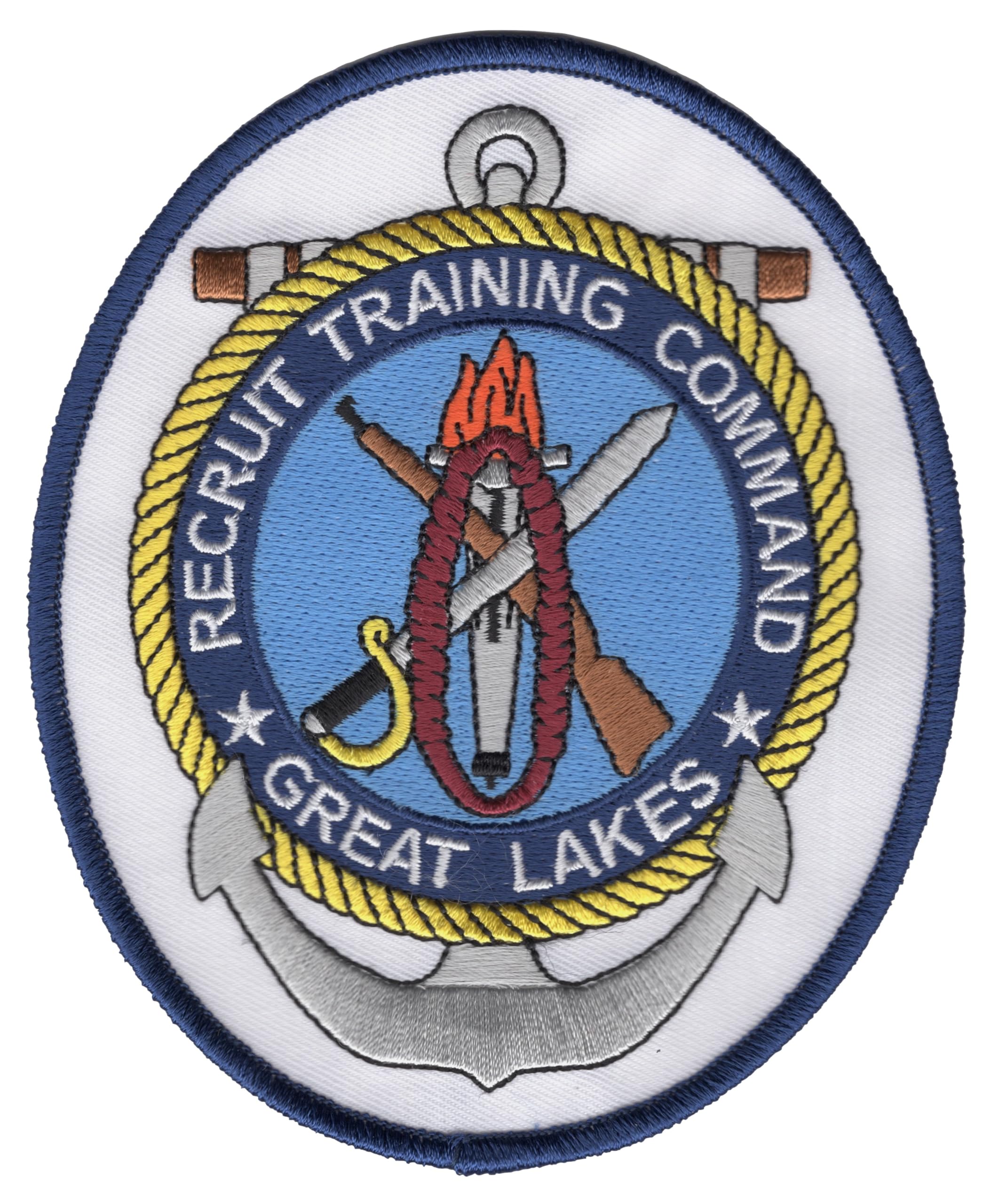 Amazon.com: Naval Recruit Training Center Great Lakes Illinois Patch ...