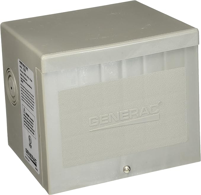 Amazon.com: Generac 6338 50-Amp 125/250-Volt Raintight Power Inlet Box ...