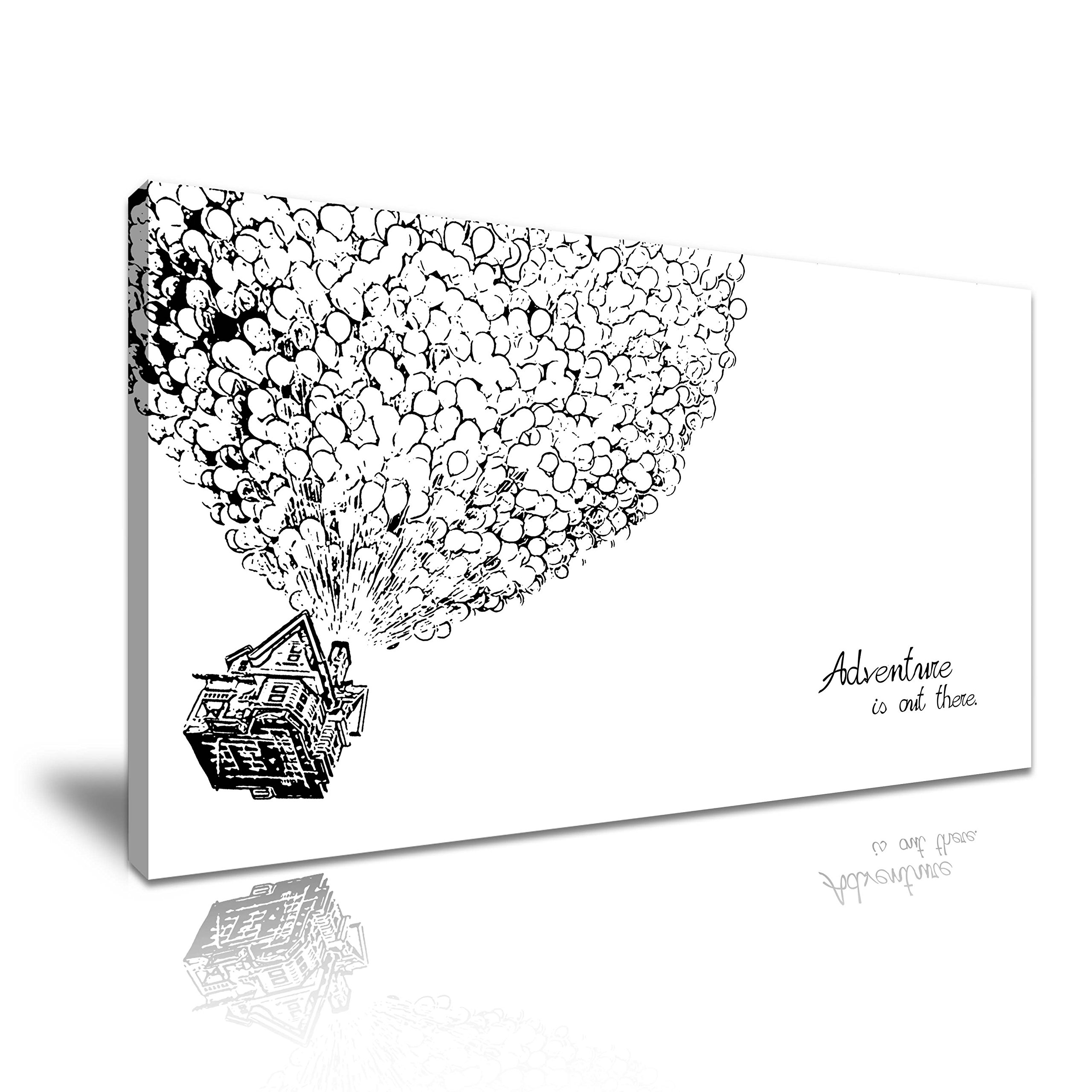 Adventure Is Out There Quote Up