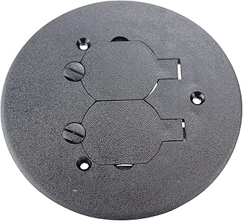 Wiremold legrand Walker 895p-blk Duplex coverplate Dos Tapas con tapa ...
