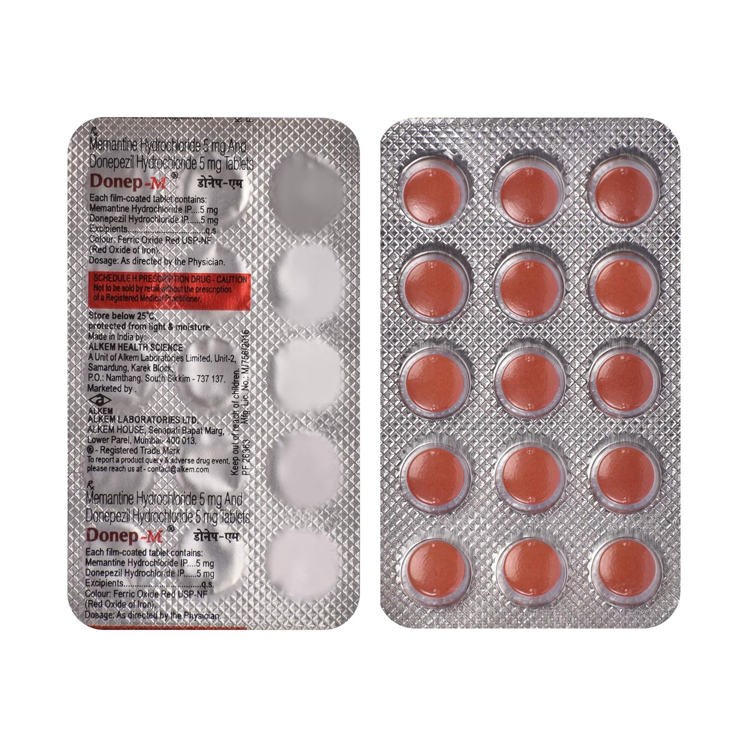 Donep-M - Strip of 15 Tablets : Amazon.in: Health & Personal Care