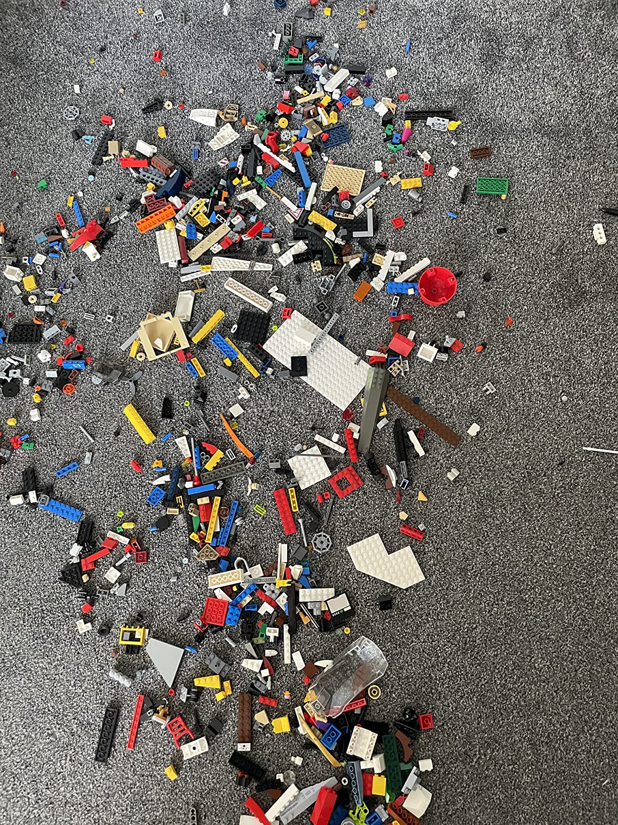 LEGO 1000g mixed pieces, blocks, bricks 1 kg, over 2lb random bulk ...