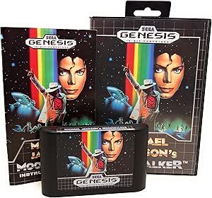 Michael Jackson's Moonwalker - Sega Genesis (Renewed) : Amazon.com.mx ...