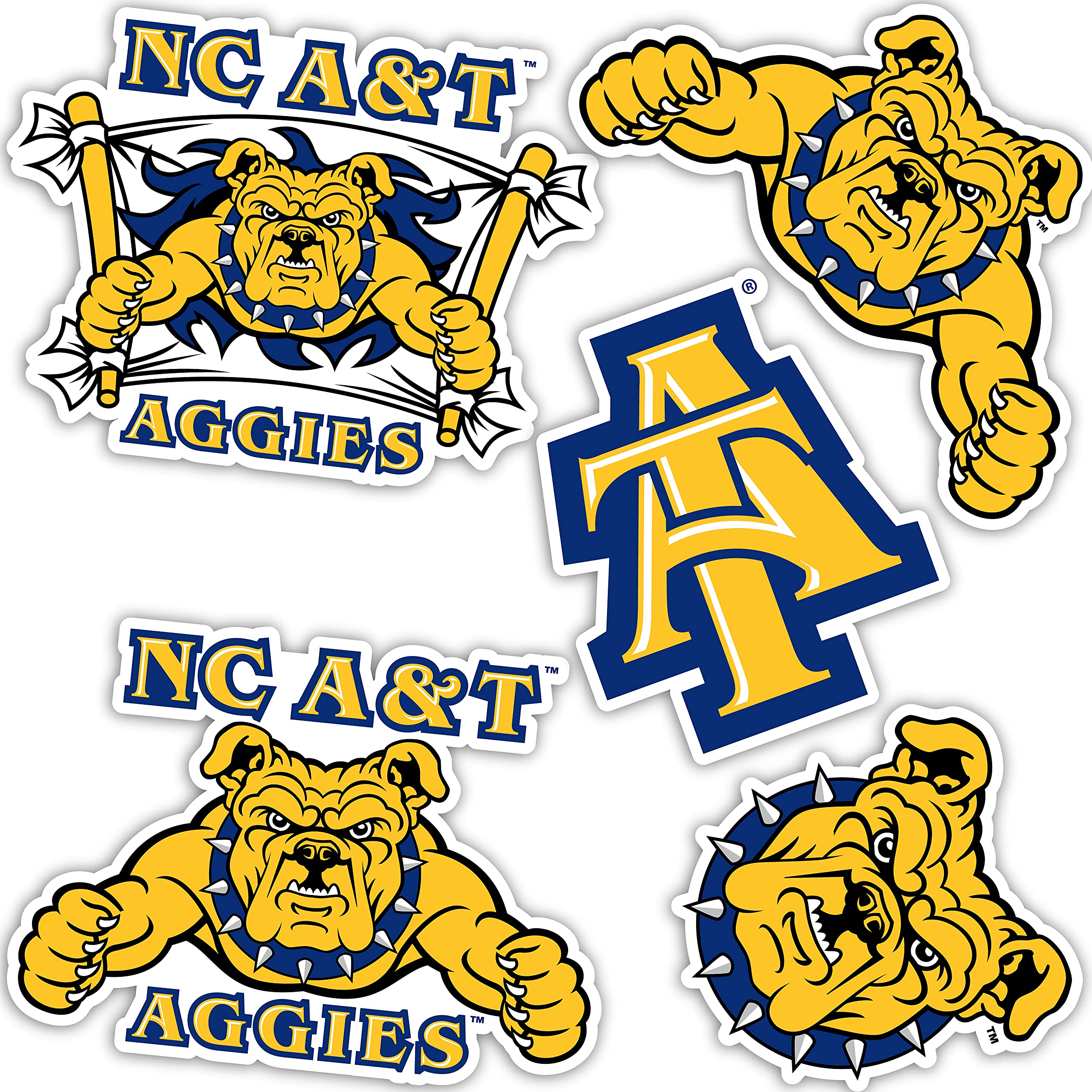 Amazon.com: Desert Cactus North Carolina A&T State University Sticker ...