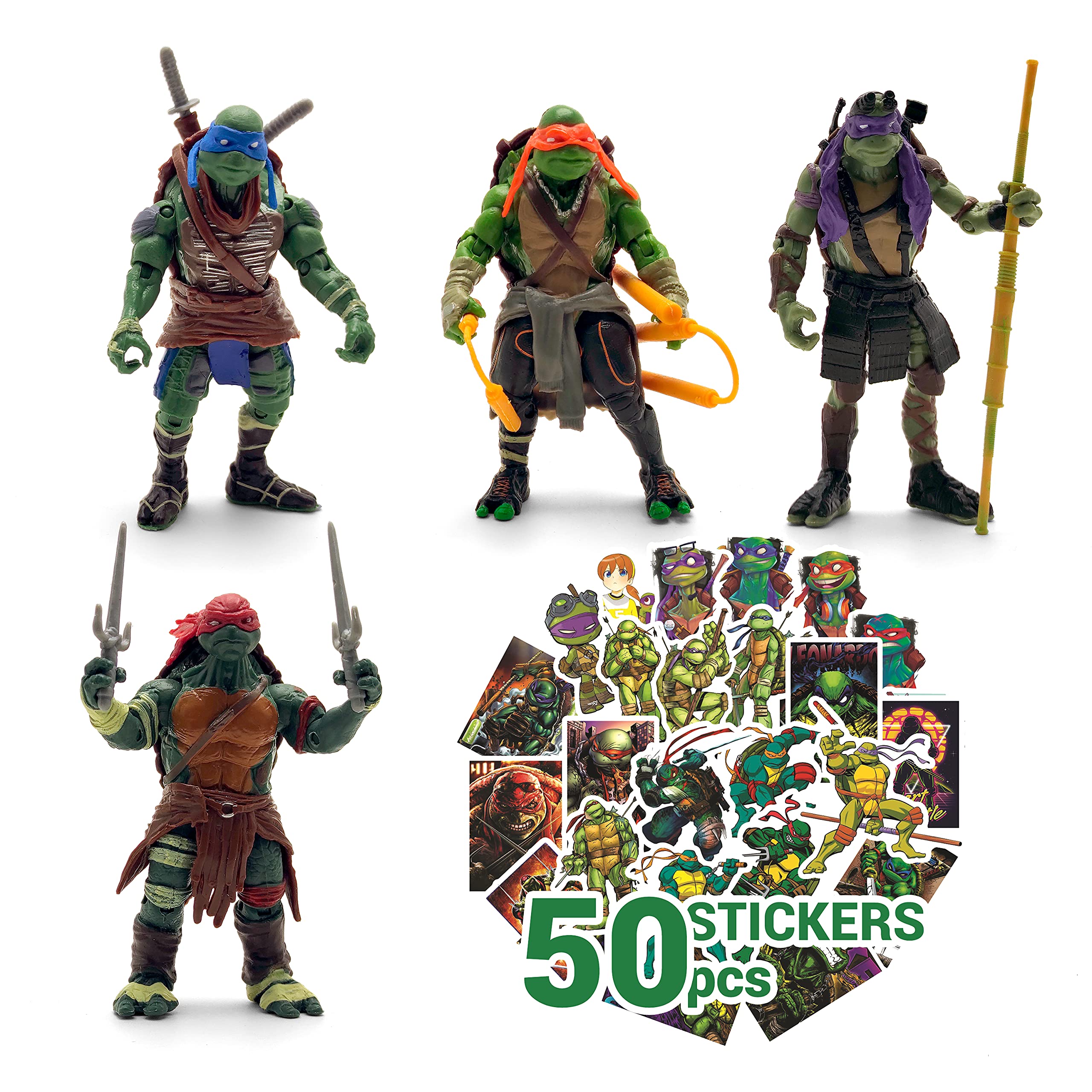 Buy Figurines Ninja Turtles Action Figures Mutant Teenage | TMNT Action ...