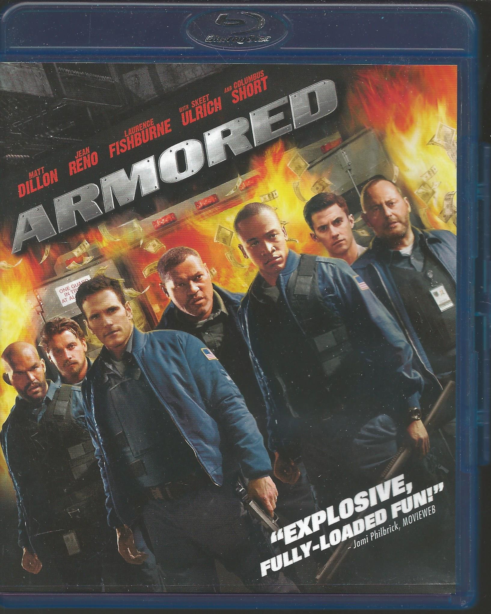 Amazon.com: Armored [Blu-ray] : Columbus Short, Laurence Fishburne ...